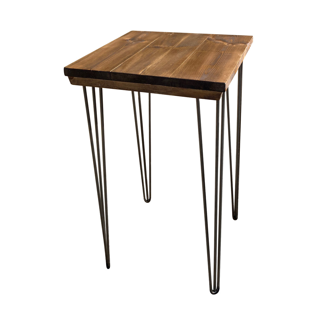 2. Outdoor Rustic-style Poseur Tables – The Trestle Table Company